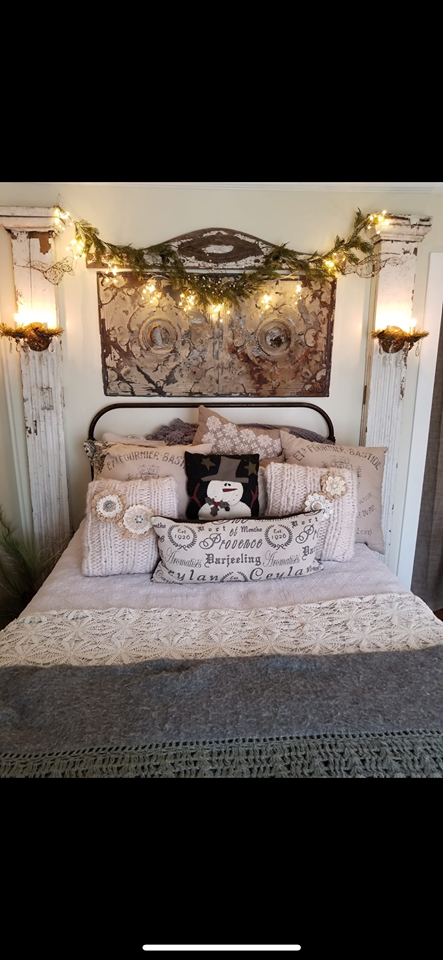 Headboard Makeovers on a Budget - The Shabby Tree
