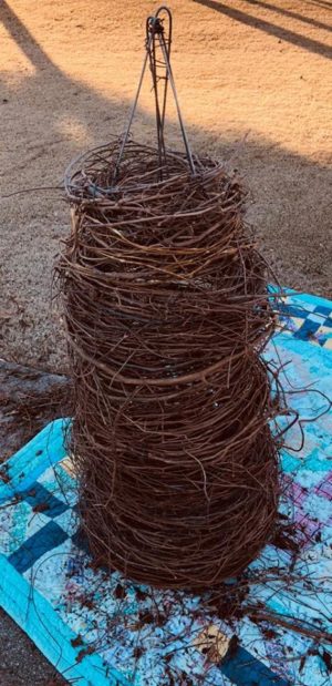 DIY Rustic Grapevine Tree - The Shabby Tree