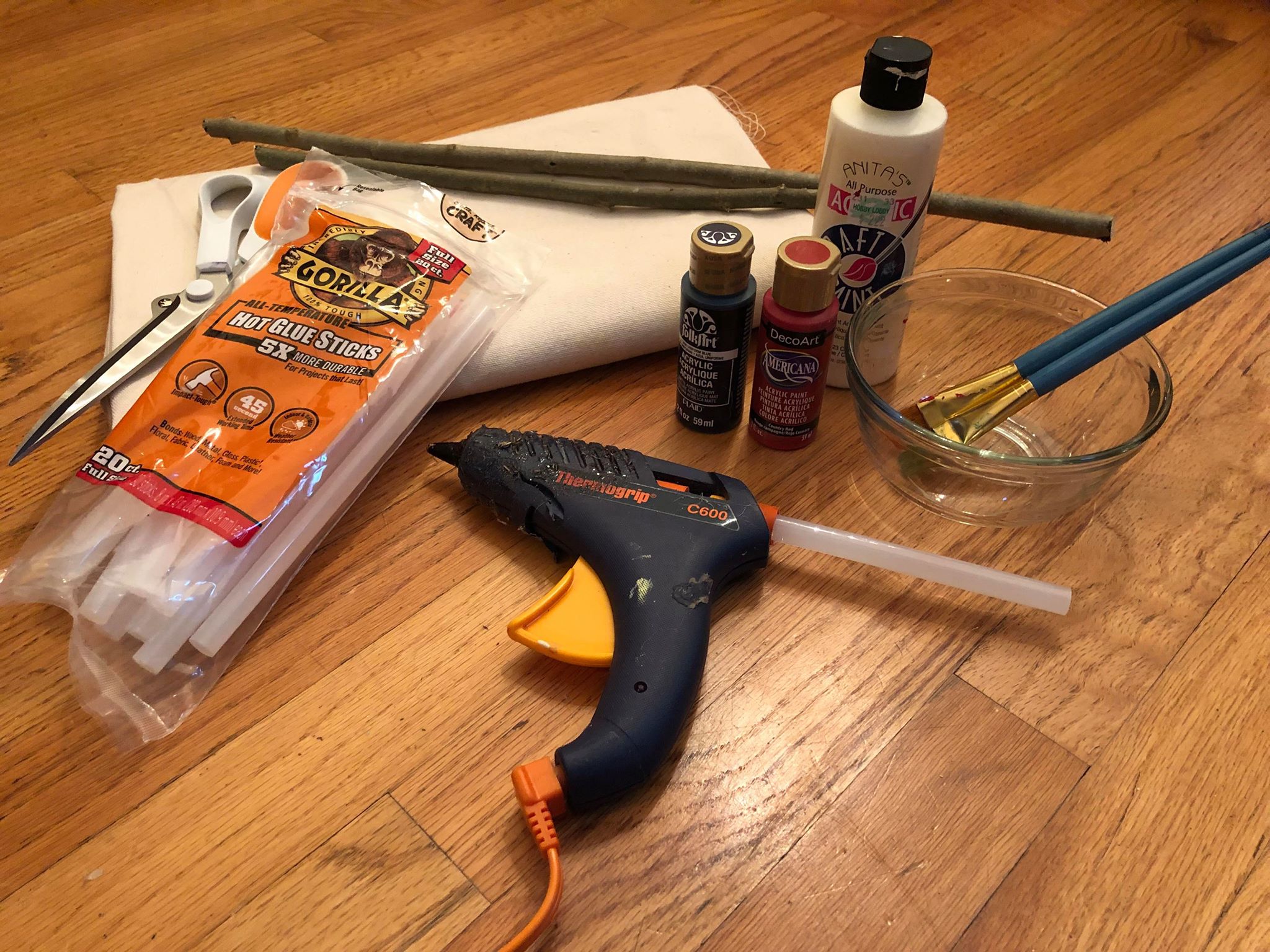 DIY American Flags - The Shabby Tree