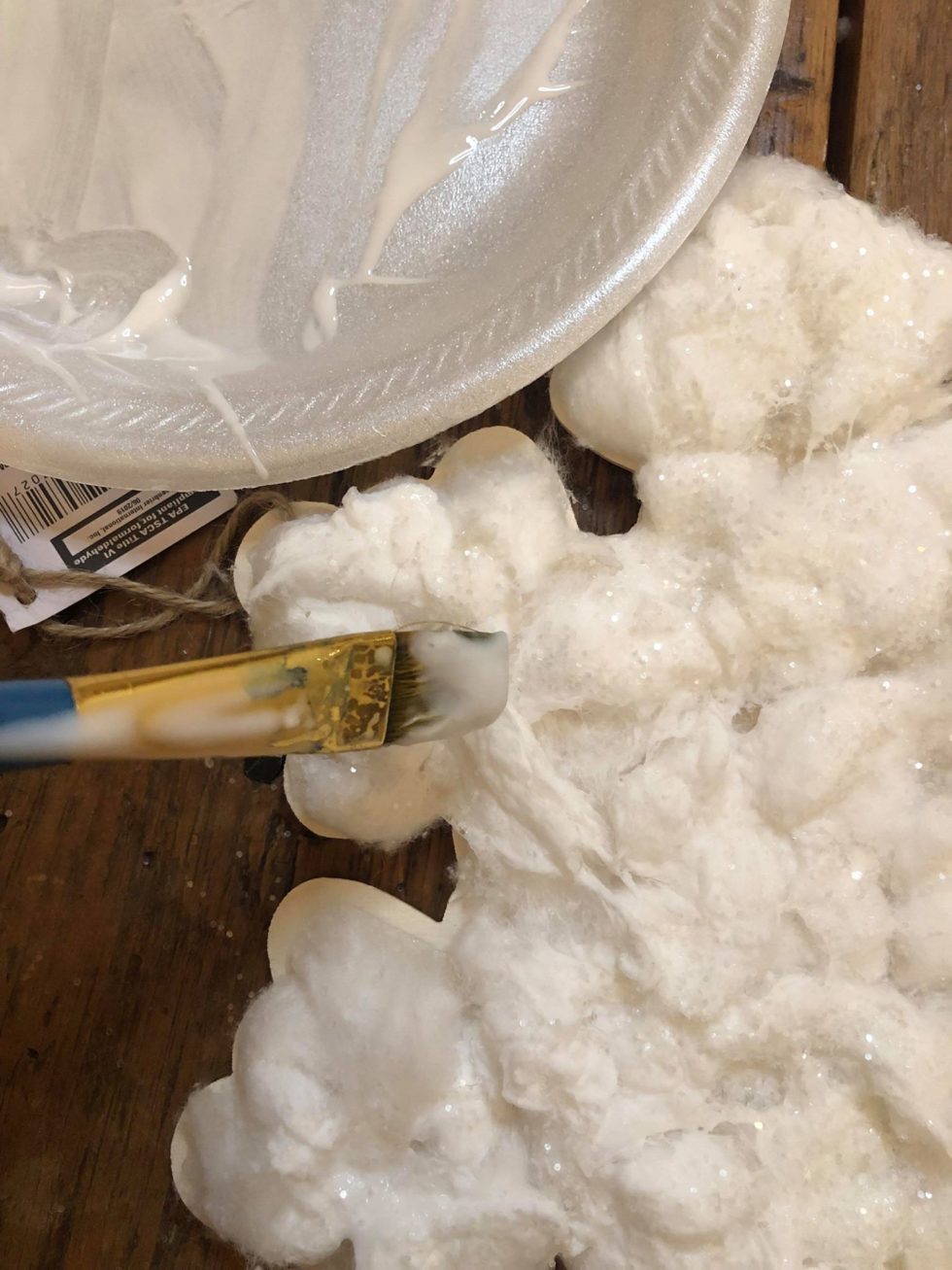 Diy Dollar Tree Snowflake and Icicle - The Shabby Tree