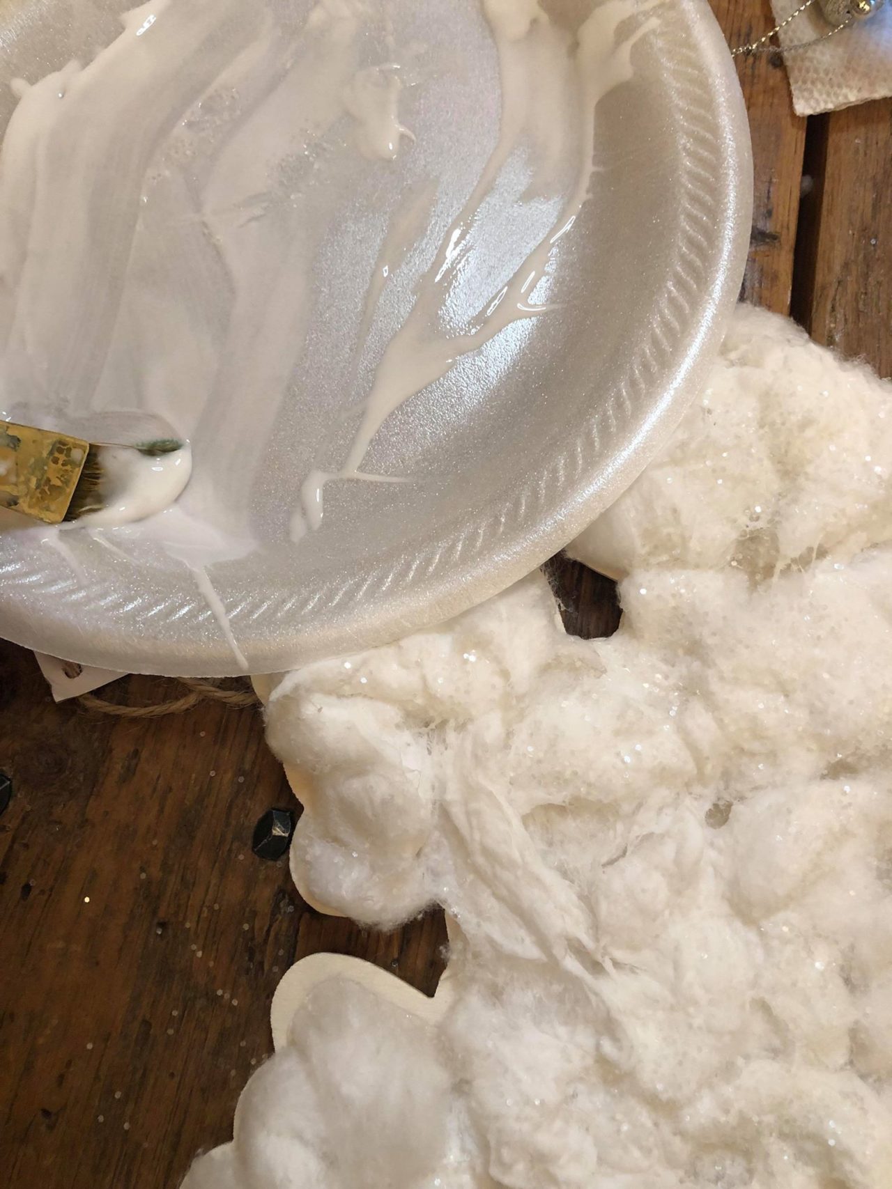 Diy Dollar Tree Snowflake and Icicle - The Shabby Tree