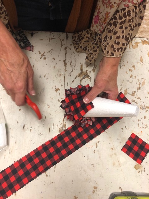 DIY Mini Rag Tree - The Shabby Tree