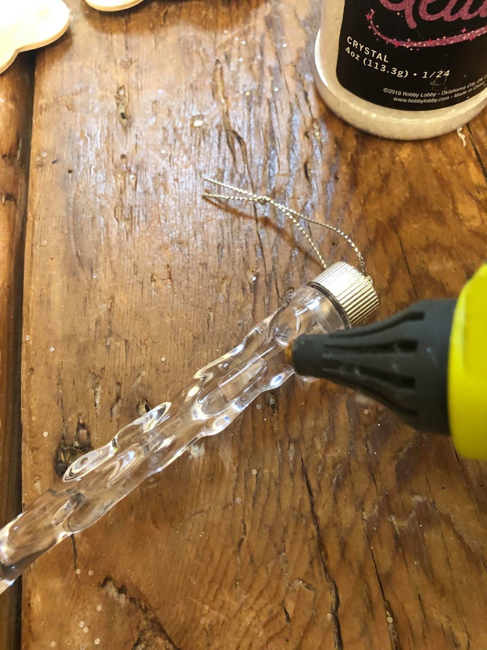 Diy Dollar Tree Snowflake and Icicle - The Shabby Tree