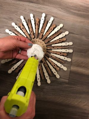 Clothespin Tree Topper - The Shabby Tree
