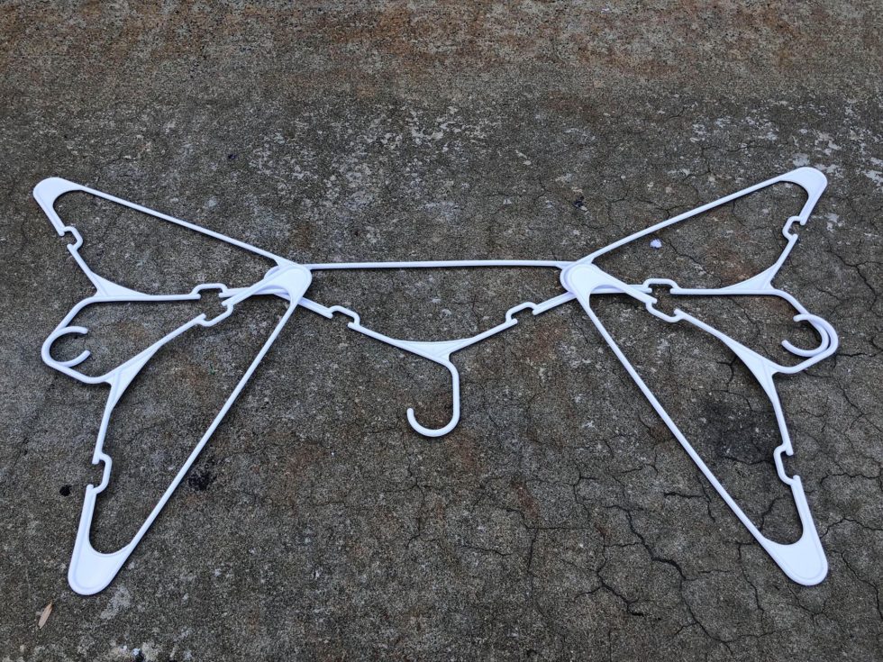 DIY Plastic Hanger Angel - The Shabby Tree