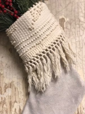 DIY Handmade Stocking - The Shabby Tree