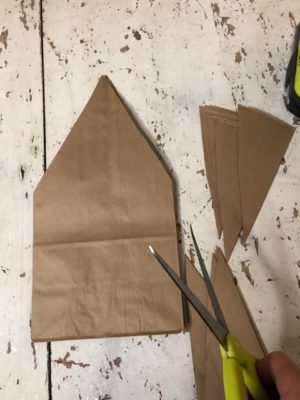 DIY Paper Bag Decoration - The Shabby Tree