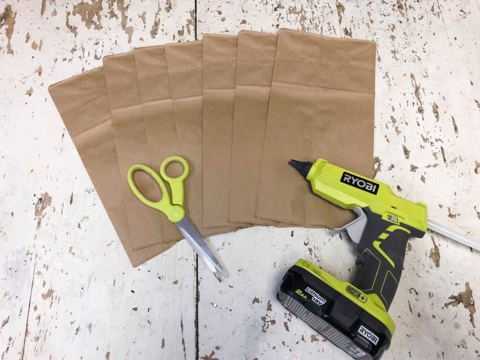 DIY Paper Bag Decoration - The Shabby Tree