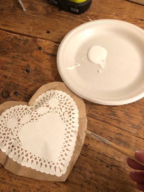 DIY Paper Hearts - The Shabby Tree
