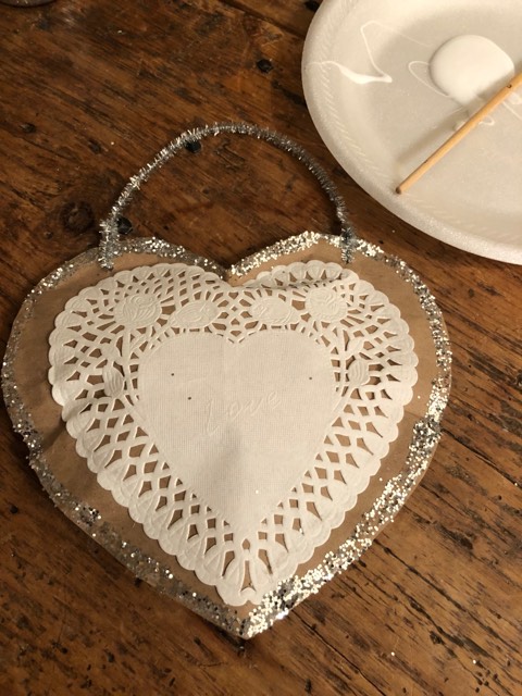 DIY Paper Hearts - The Shabby Tree
