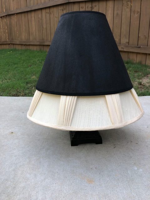 DIY Lampshade Tree - The Shabby Tree