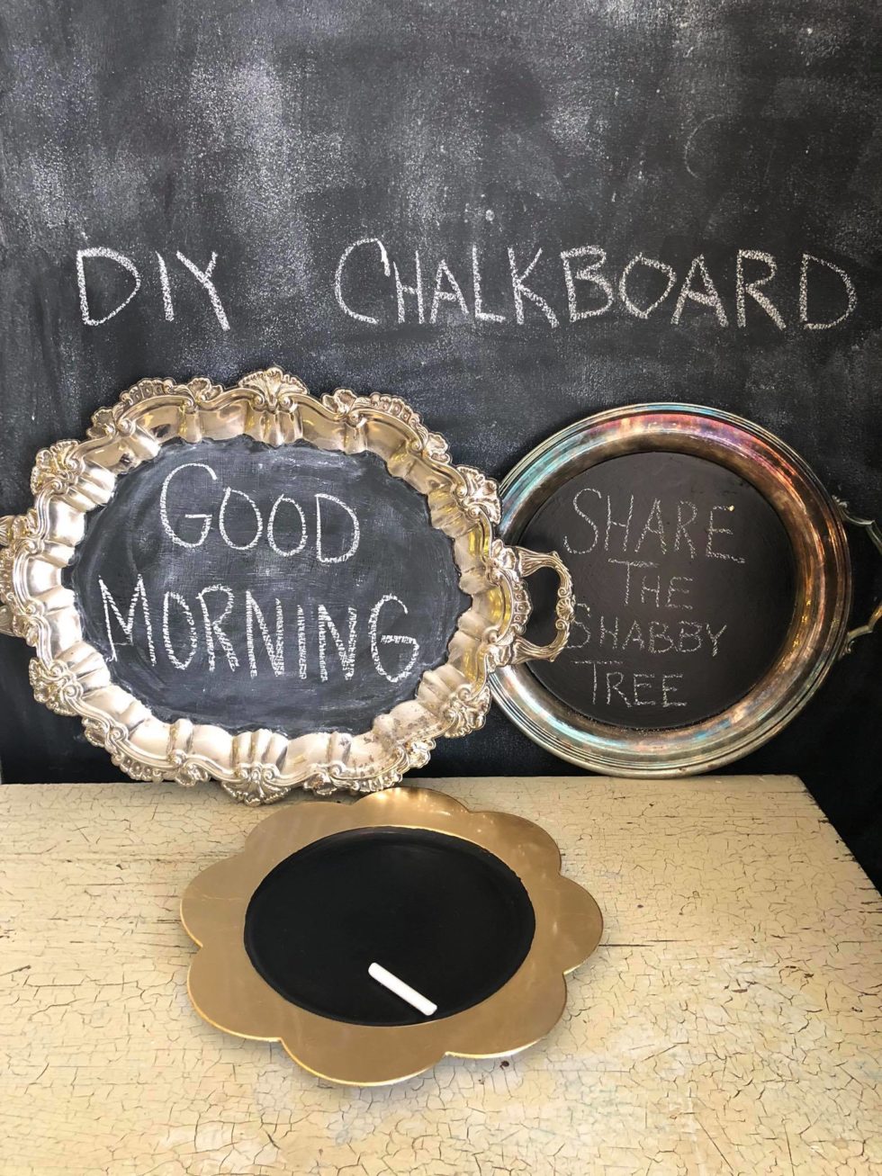 DIY Chalkboard - The Shabby Tree