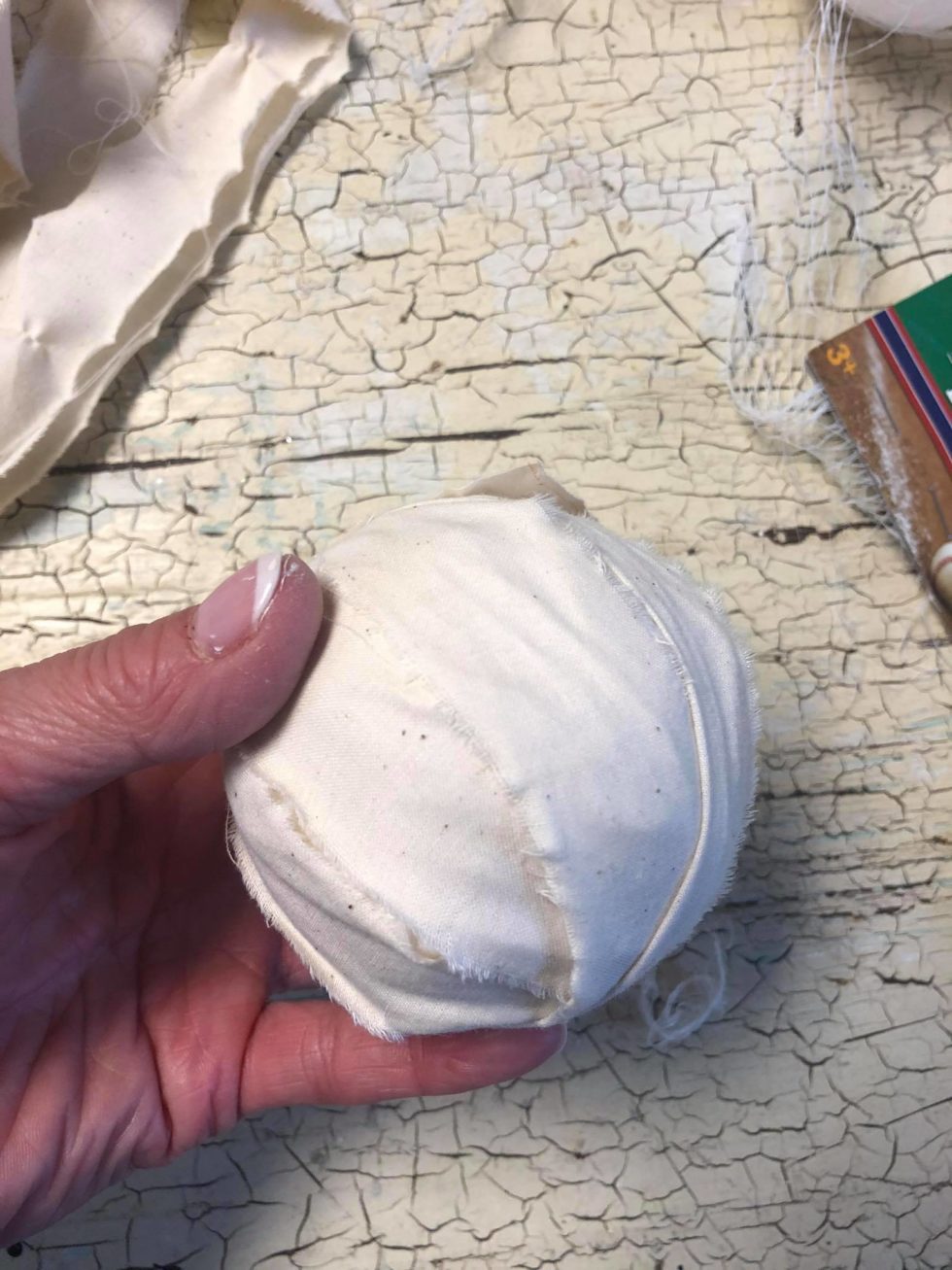 DIY Rag Balls - The Shabby Tree