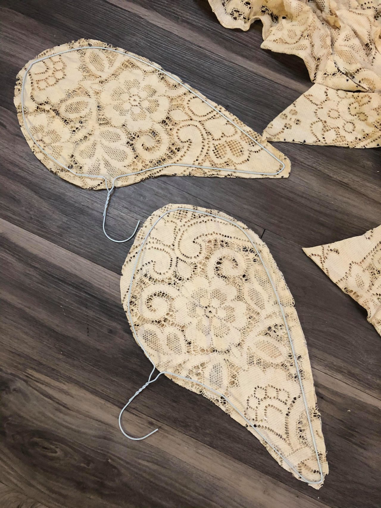 DIY Angel Wings - The Shabby Tree