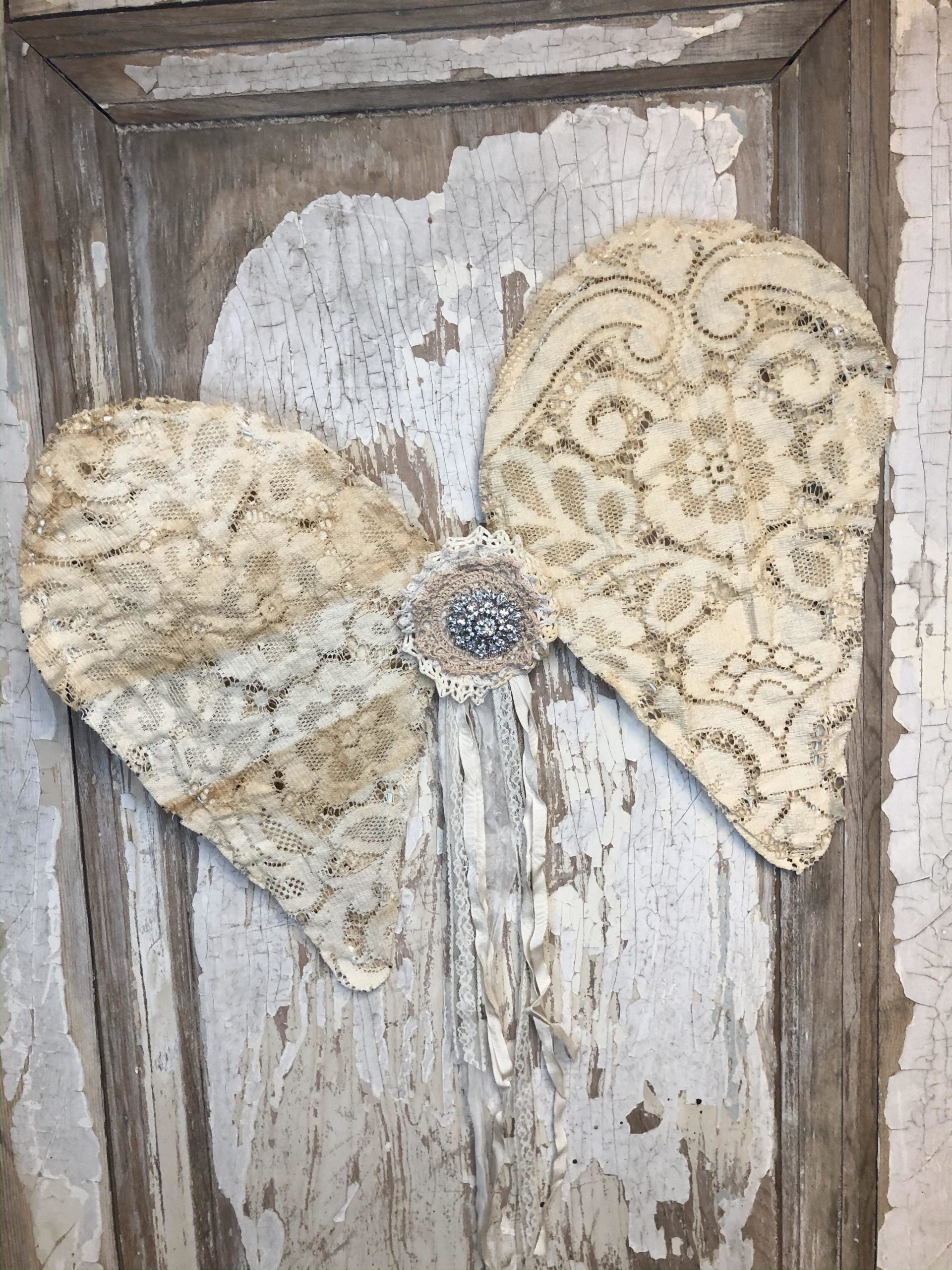 DIY Angel Wings - The Shabby Tree