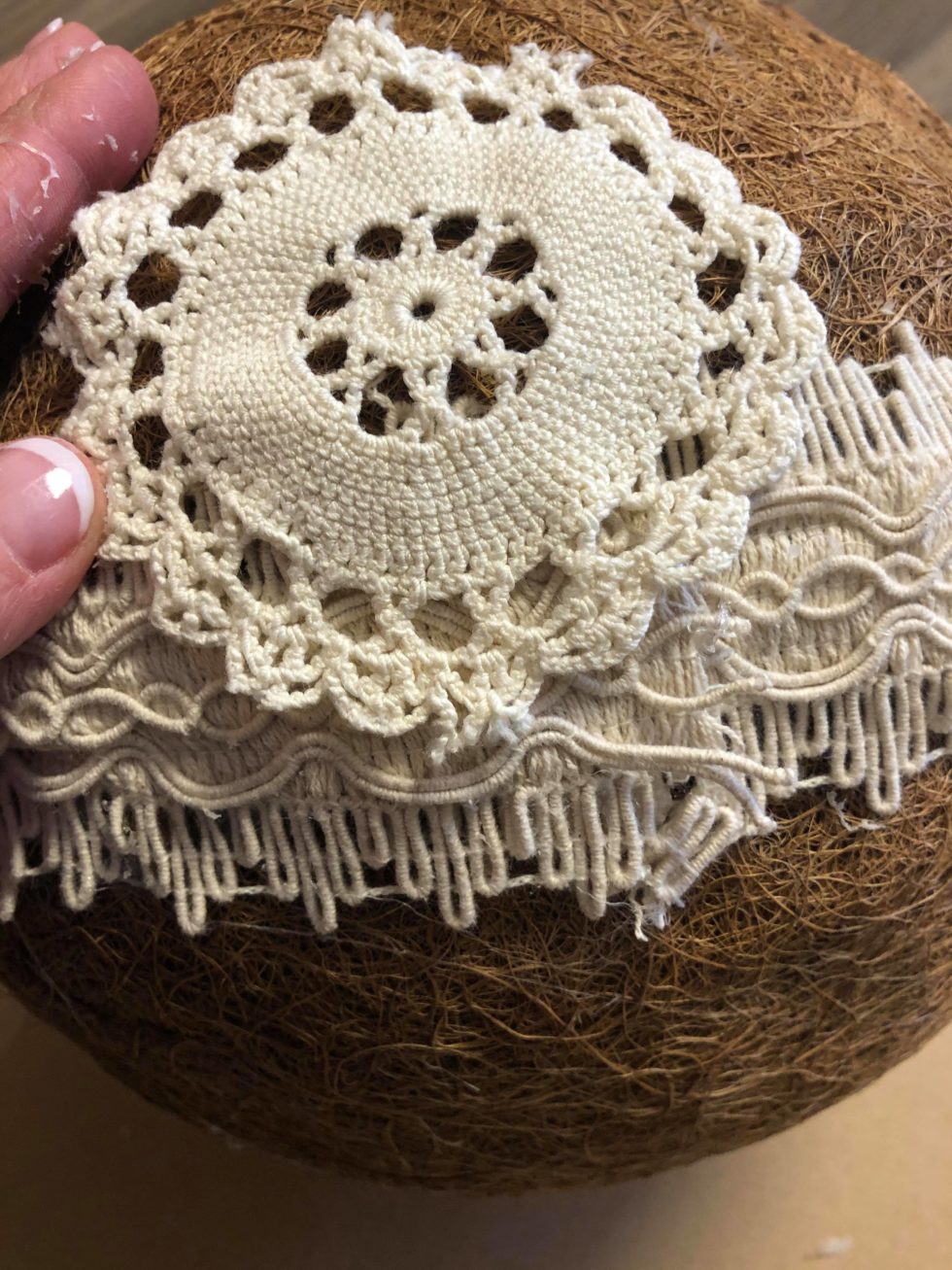 DIY Coco Liner Balls - The Shabby Tree