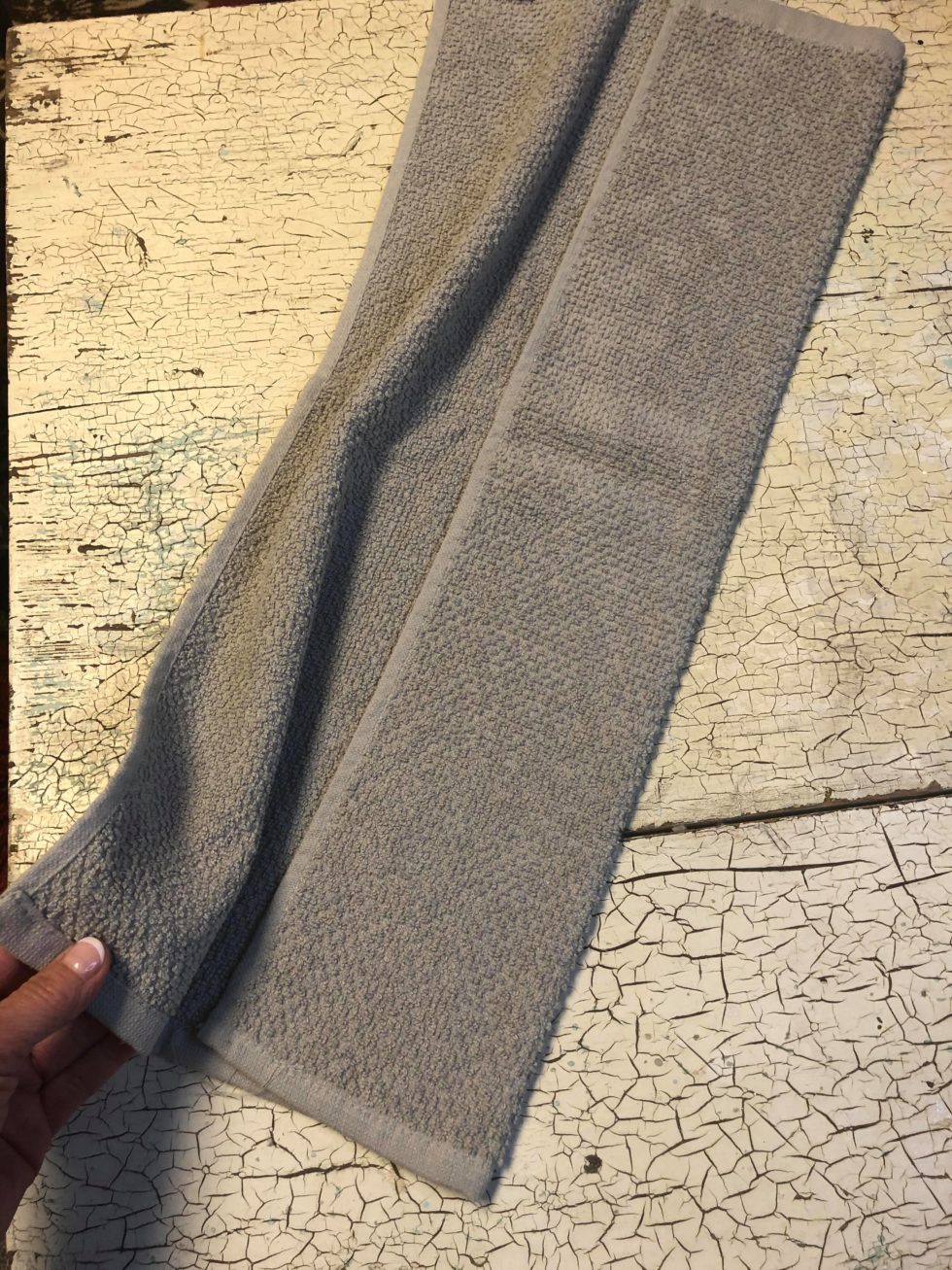 DIY Dish Towel Bunny - The Shabby Tree