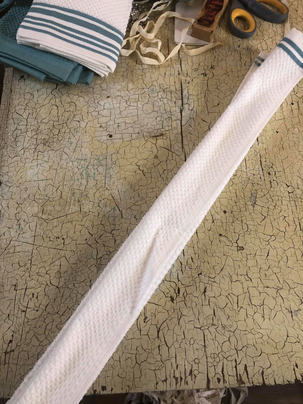 DIY Dish Towel Angel - The Shabby Tree