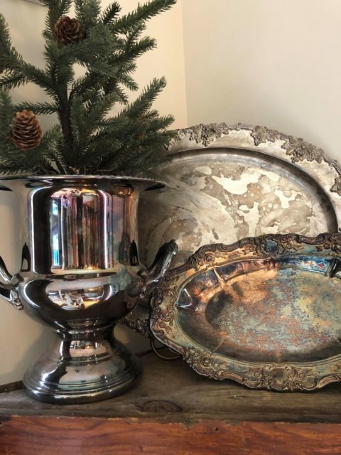 How I Incorporate My Old Silver Throughout My Home - The Shabby Tree