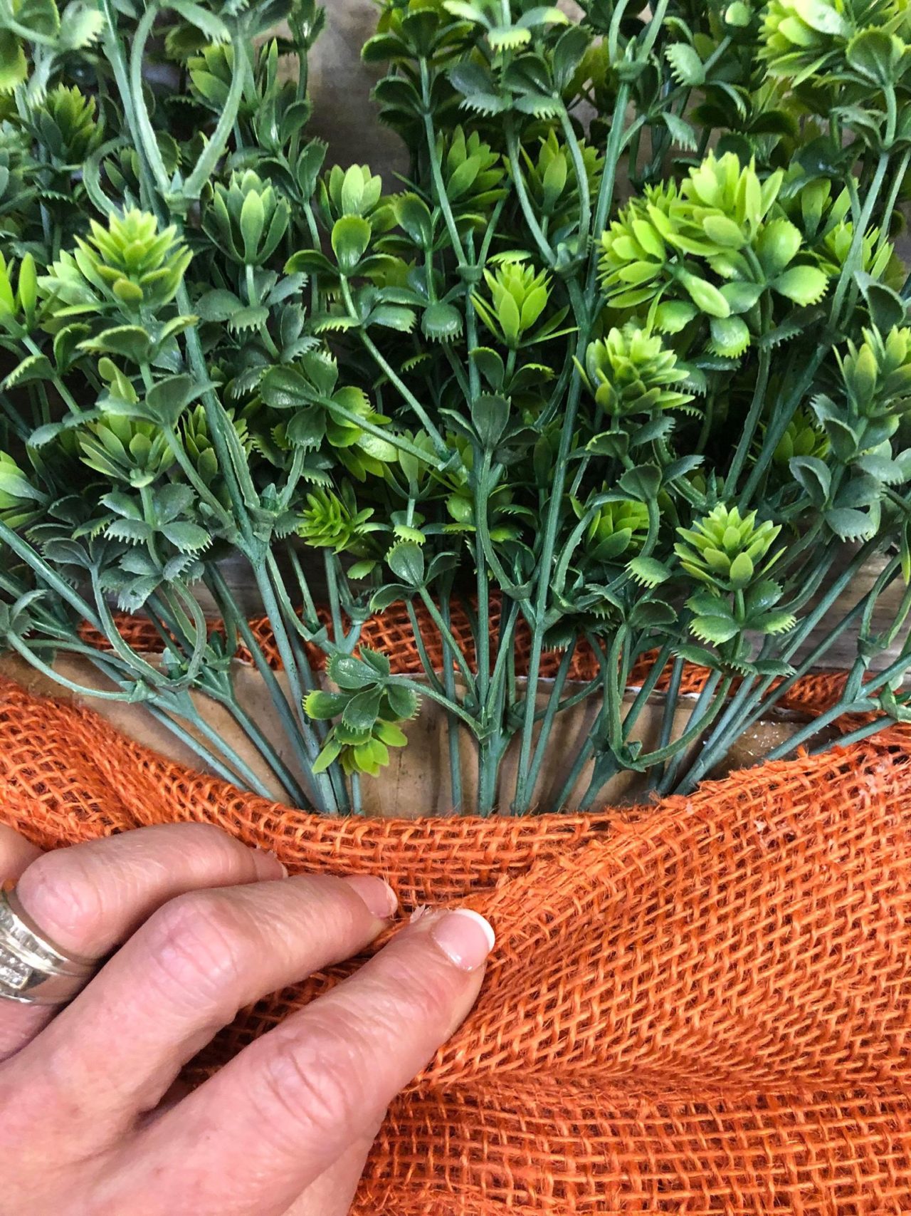 DIY Cardboard Carrot - The Shabby Tree