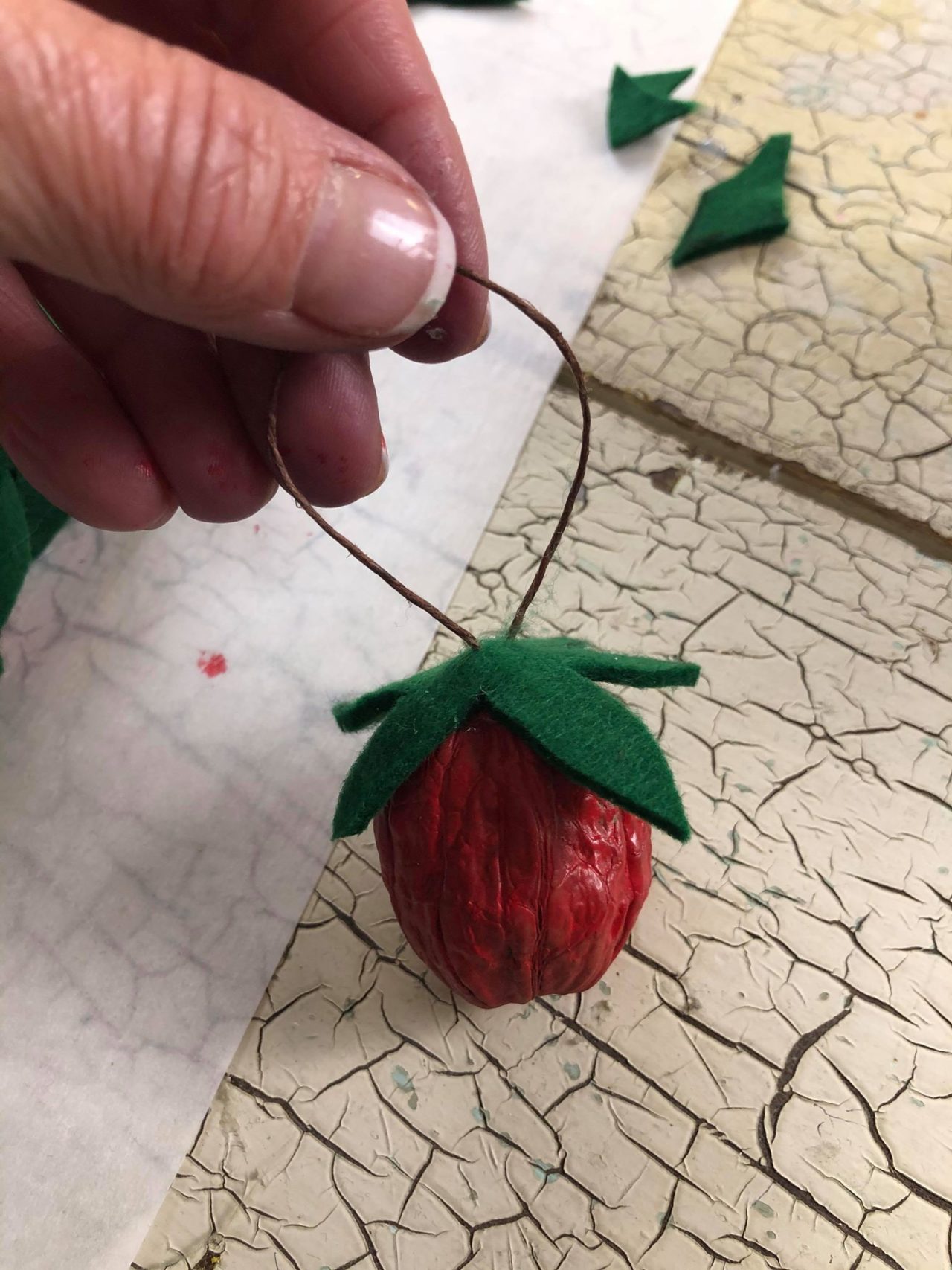 DIY Strawberries - The Shabby Tree