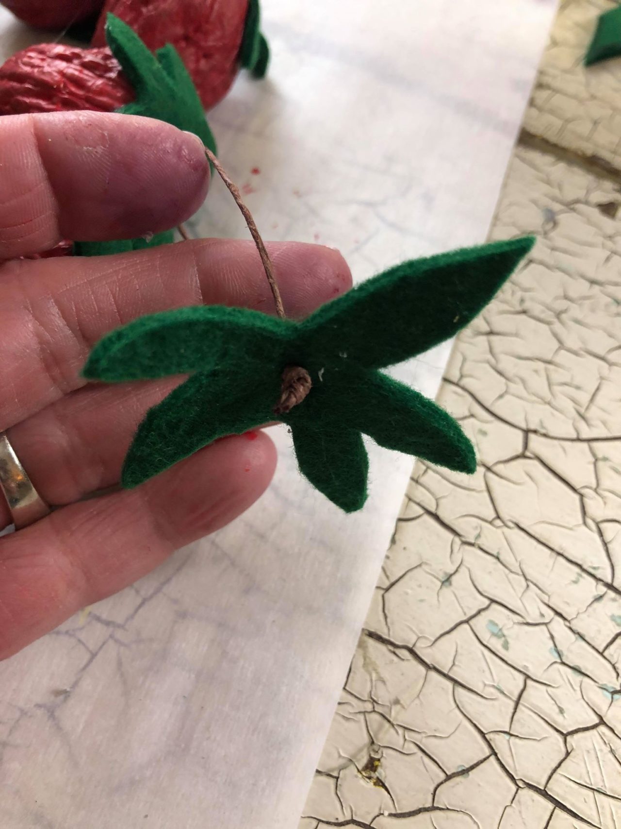 DIY Strawberries - The Shabby Tree