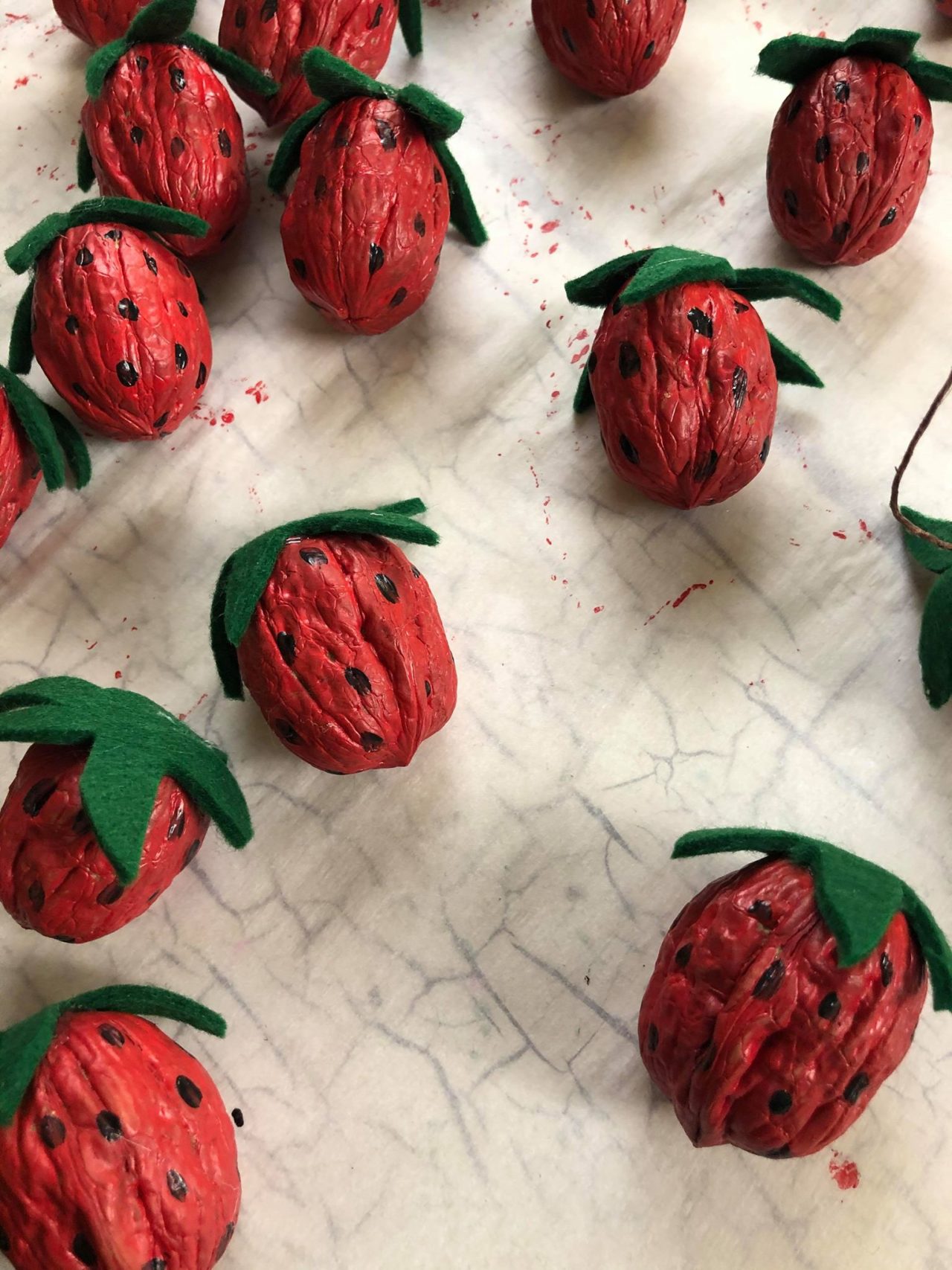 DIY Strawberries - The Shabby Tree