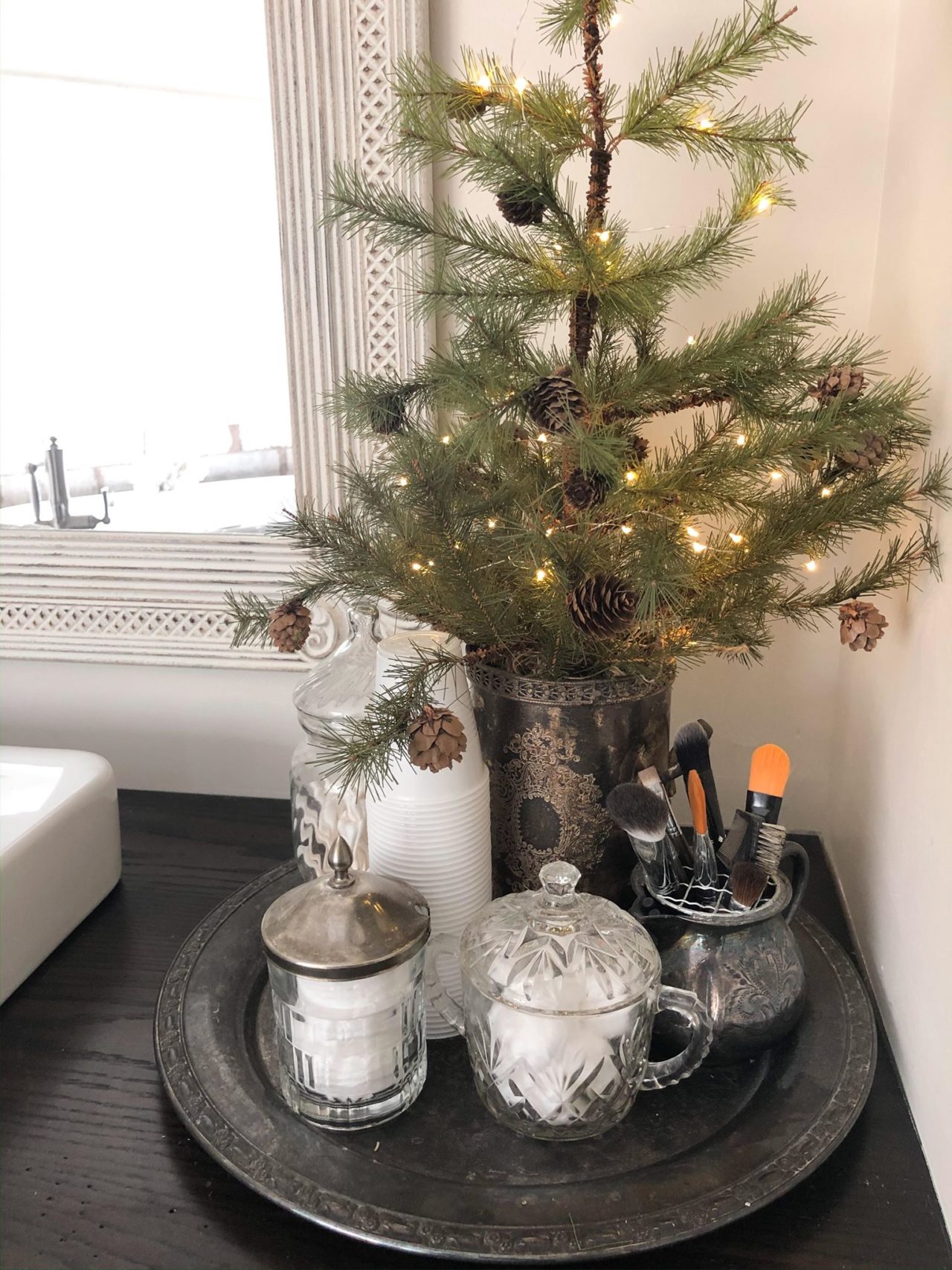 DIY Bathroom Makeover Reveal - The Shabby Tree