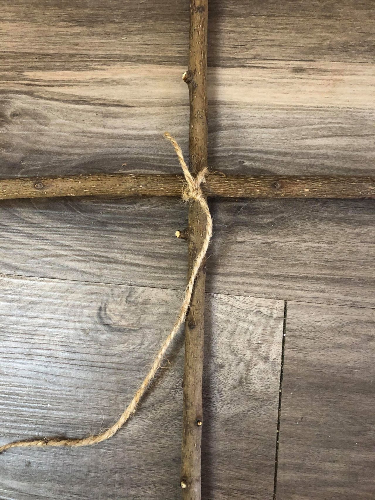 DIY Rag Cross - The Shabby Tree