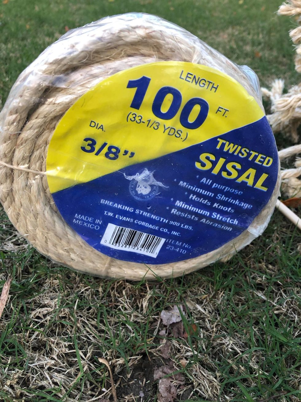 DIY Unique Sisal Rope Tree - The Shabby Tree