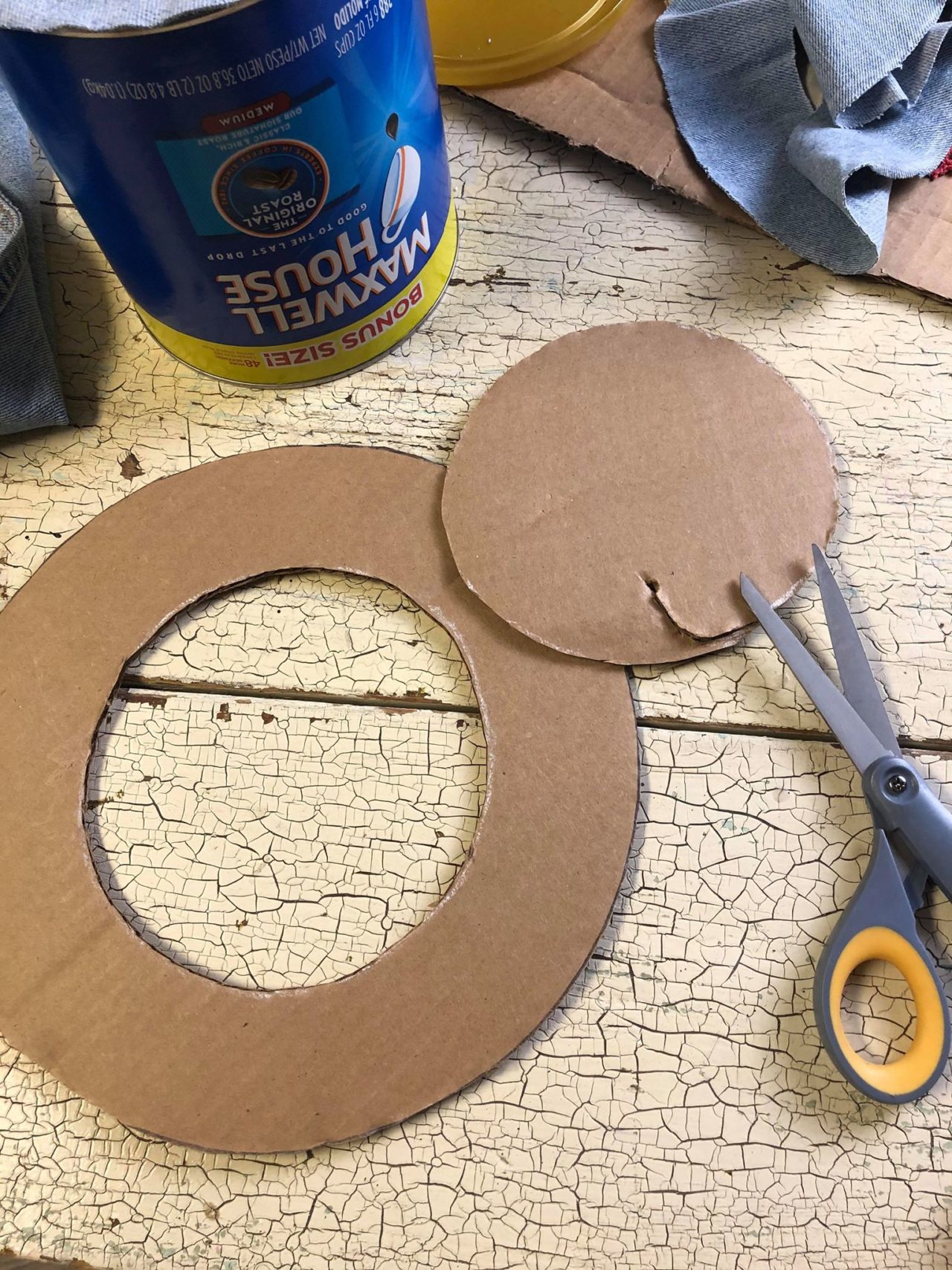 DIY Denim Top Hat - The Shabby Tree