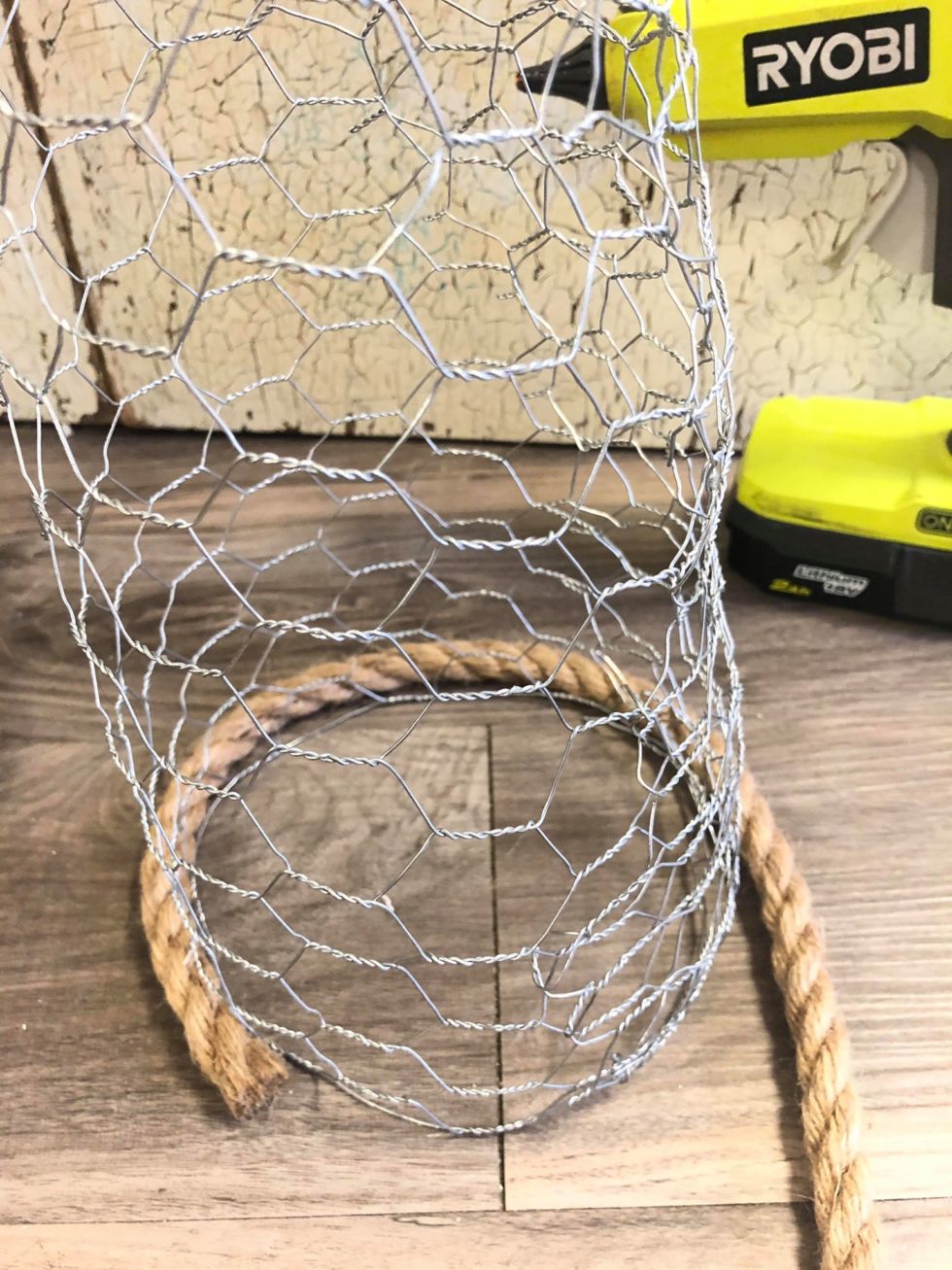 DIY Chicken Wire Tree - The Shabby Tree