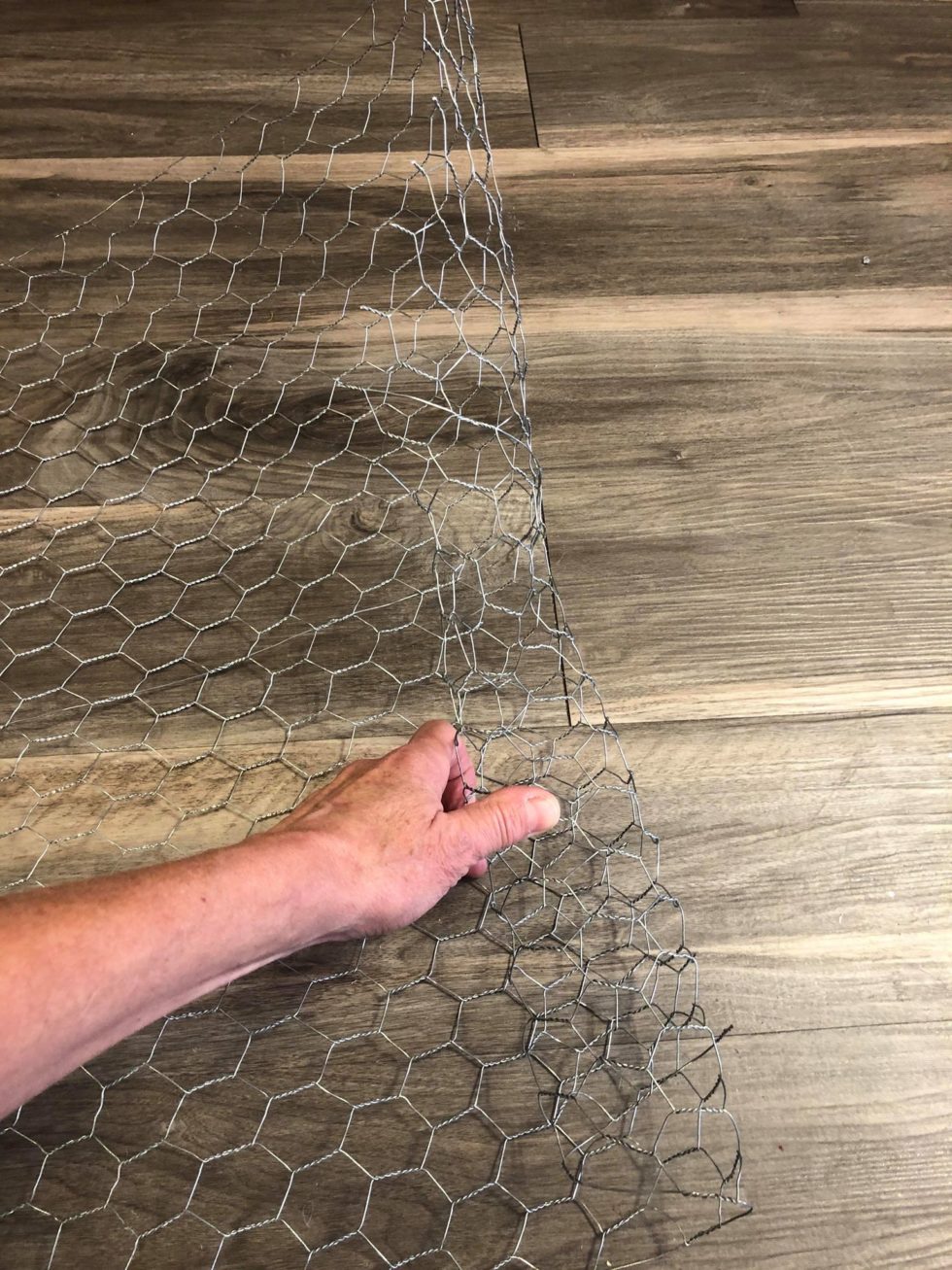 DIY Chicken Wire Tree - The Shabby Tree