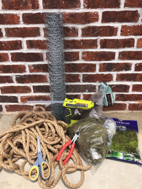 DIY Chicken Wire Tree - The Shabby Tree