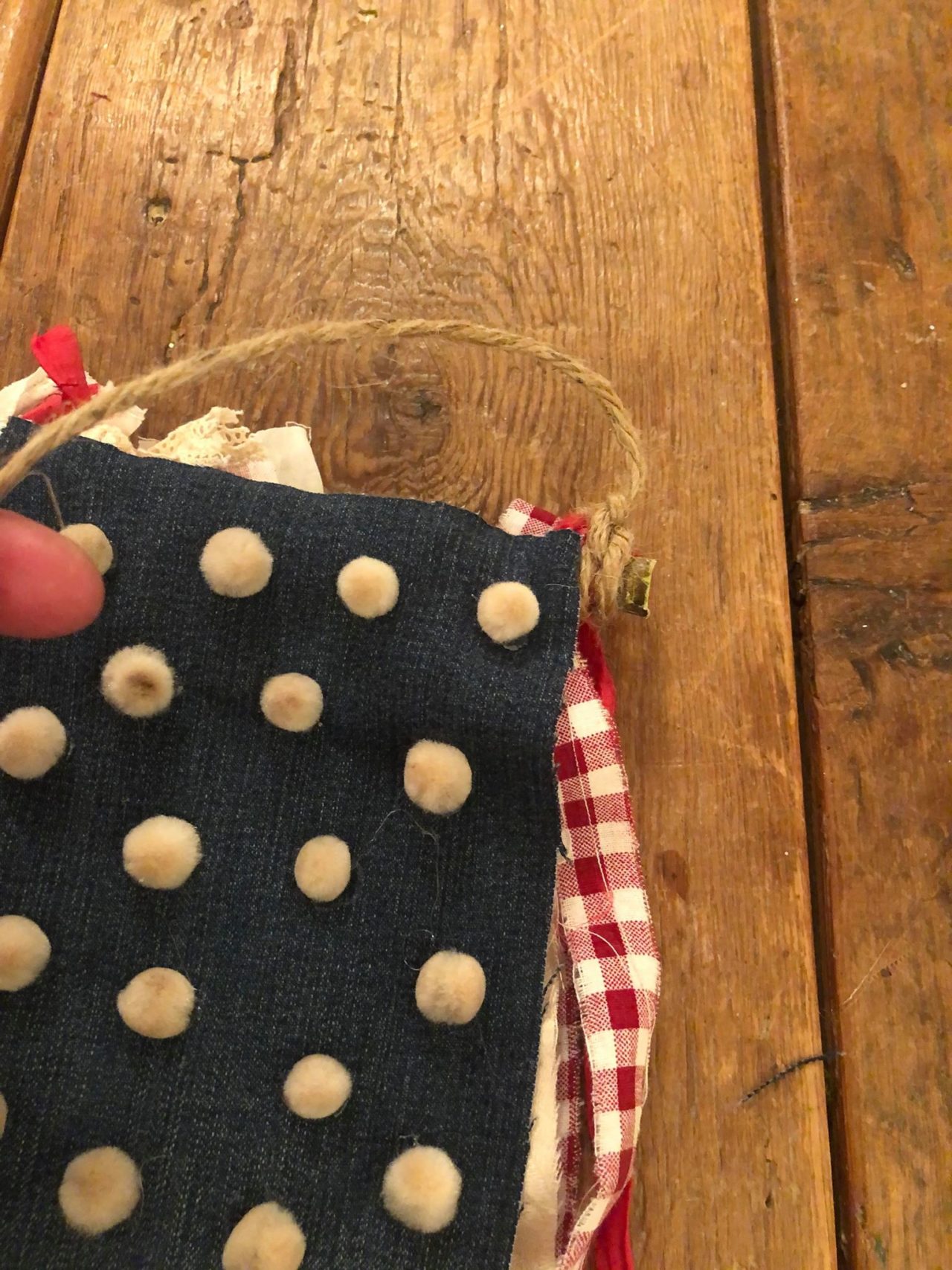 DIY Rag Flag - The Shabby Tree