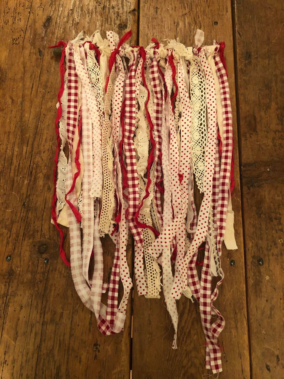 DIY Rag Flag - The Shabby Tree