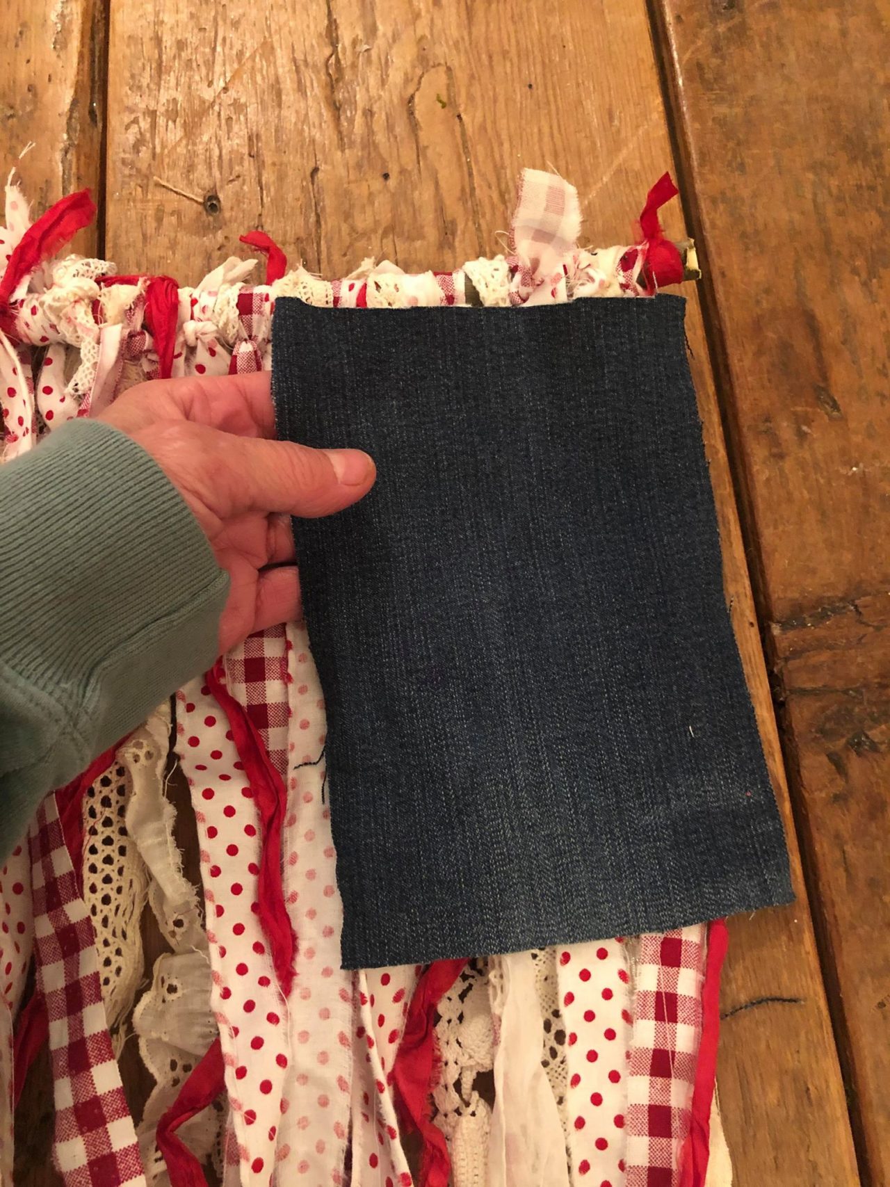 DIY Rag Flag - The Shabby Tree