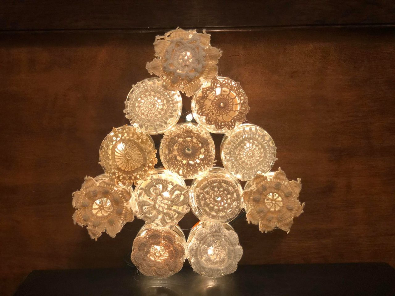 DIY Glass Jar Tree - The Shabby Tree