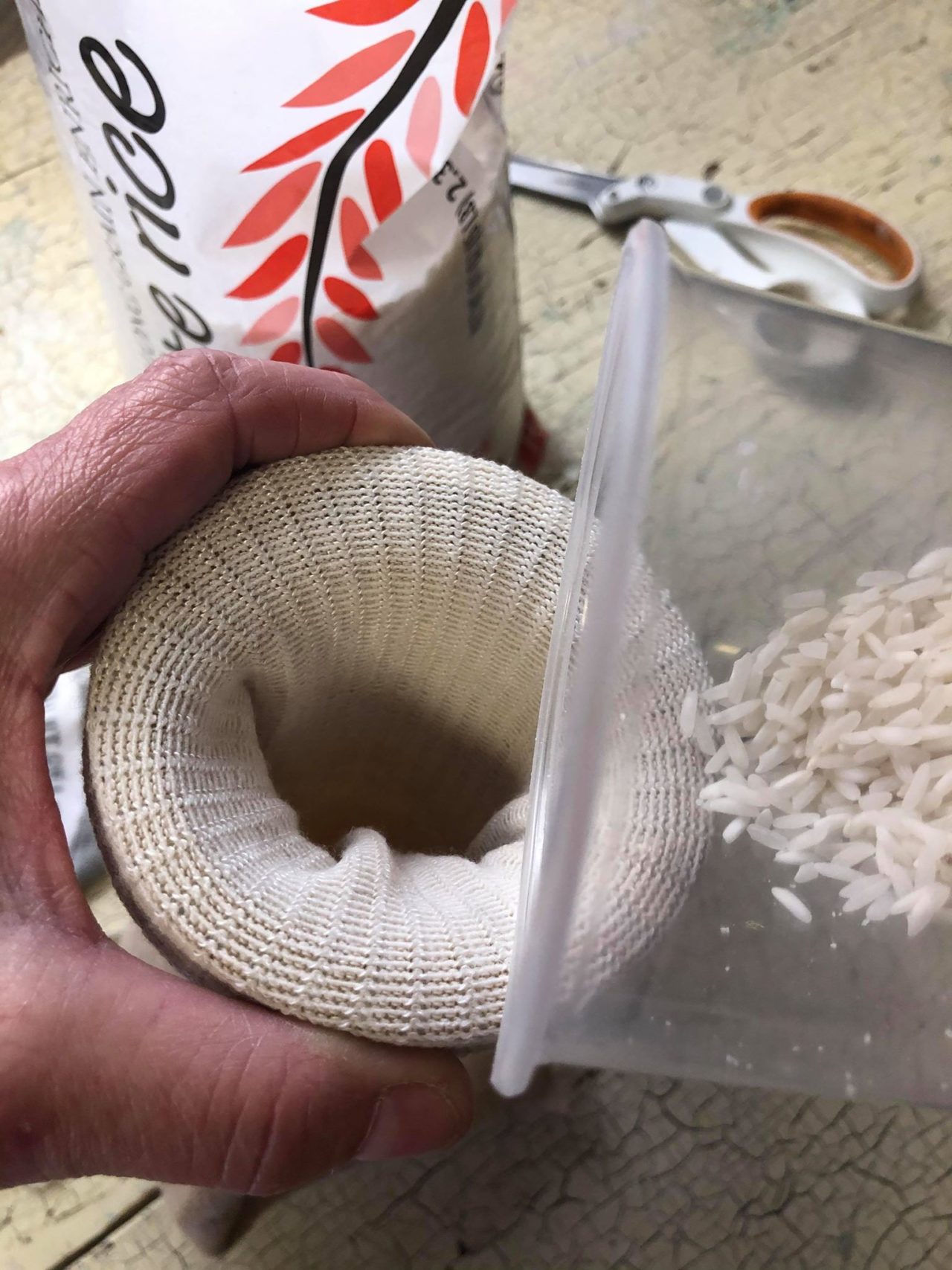DIY Rice Heating Pad - The Shabby Tree