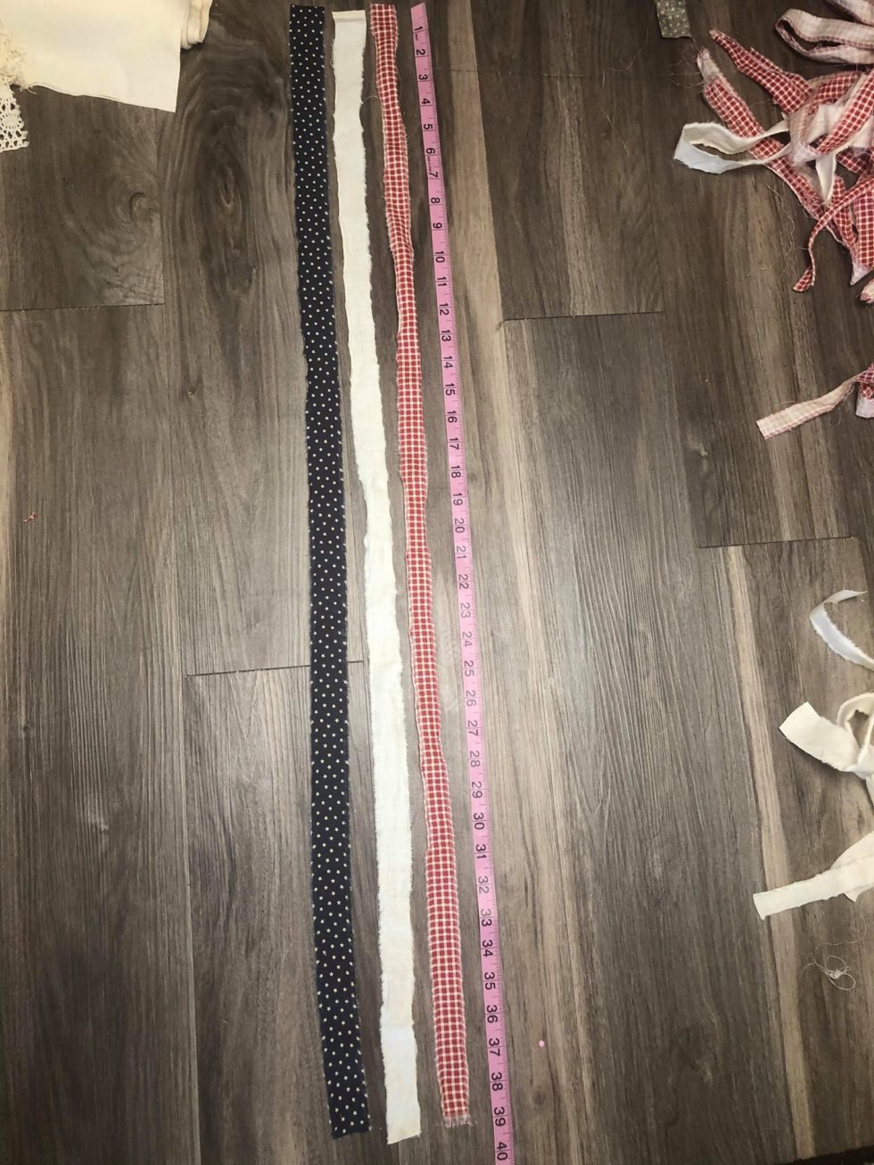 DIY Rag Flag Banner - The Shabby Tree