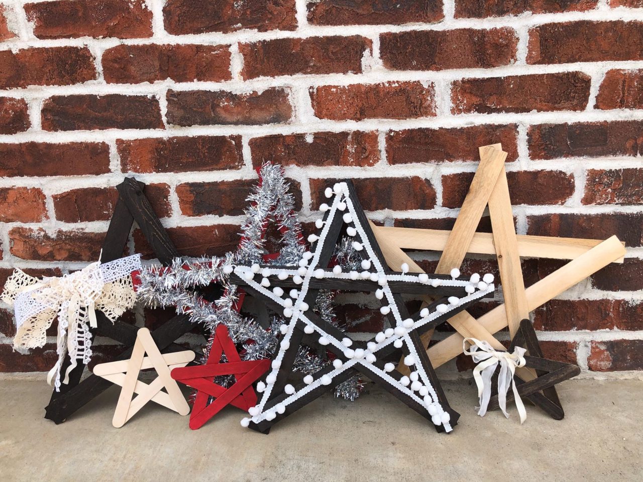 Easy DIY Wooden Star - The Shabby Tree