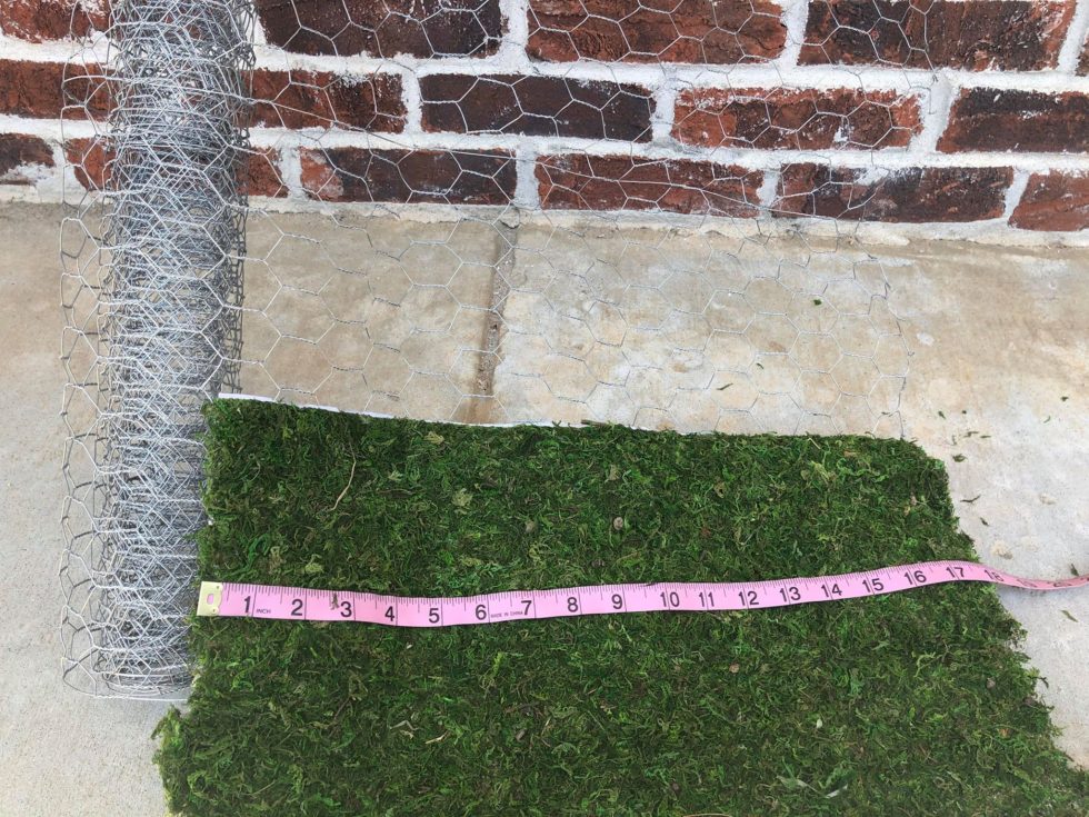 DIY Chicken Wire Garden Bag - The Shabby Tree