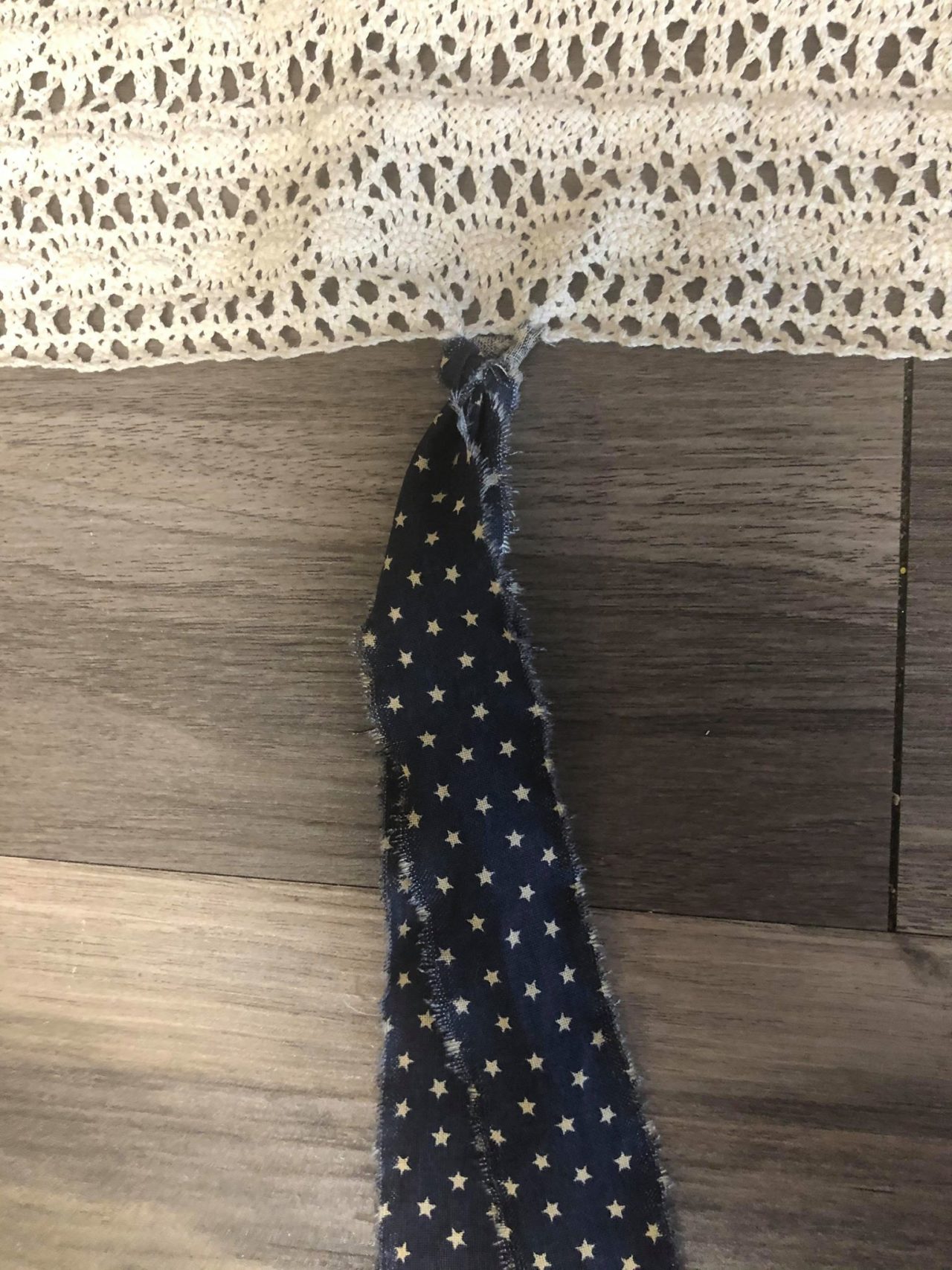 DIY Rag Flag Banner - The Shabby Tree