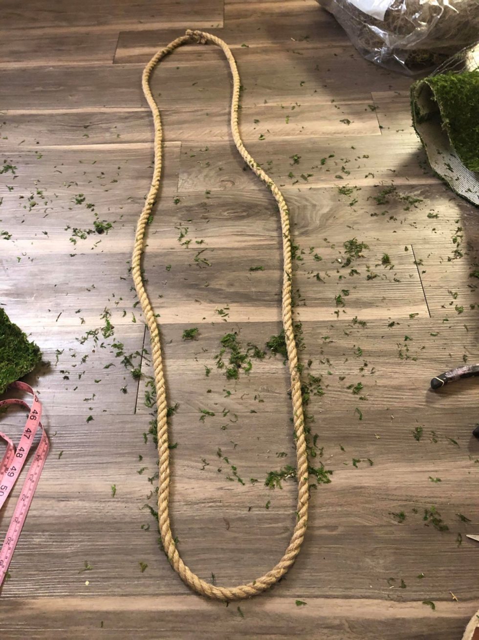 DIY Chicken Wire Garden Bag - The Shabby Tree