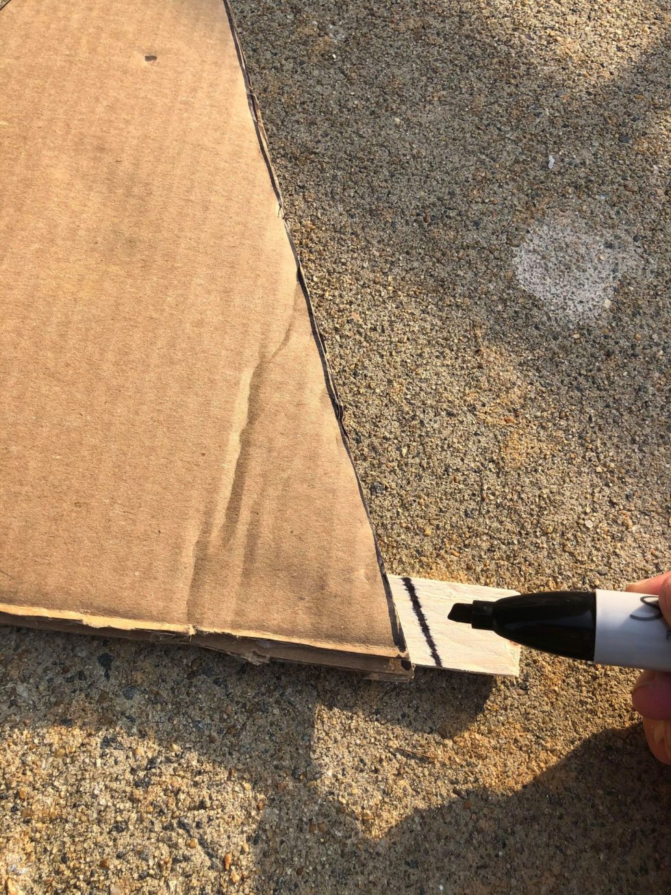 DIY Wooden Shim Tree - The Shabby Tree