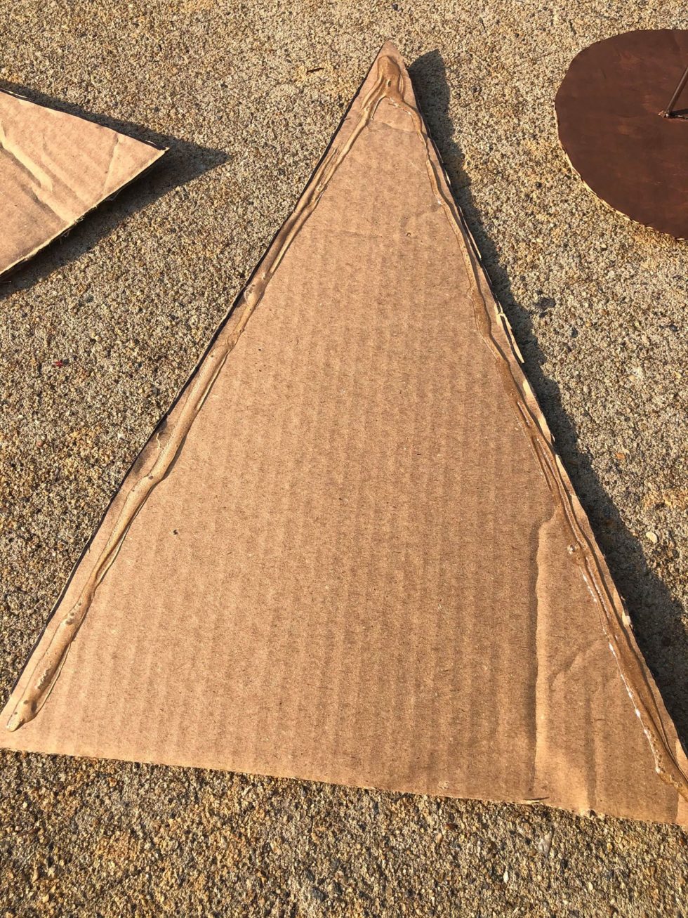 DIY Wooden Shim Tree - The Shabby Tree