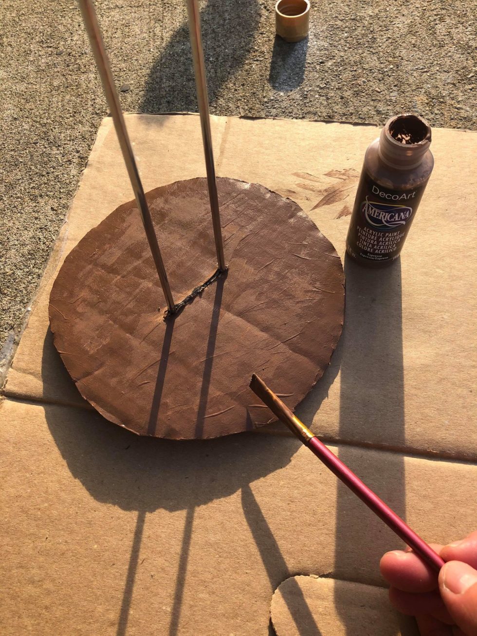 DIY Wooden Shim Tree - The Shabby Tree