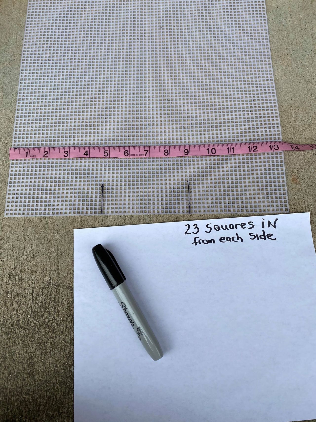 DIY Plastic Canvas Tree - The Shabby Tree