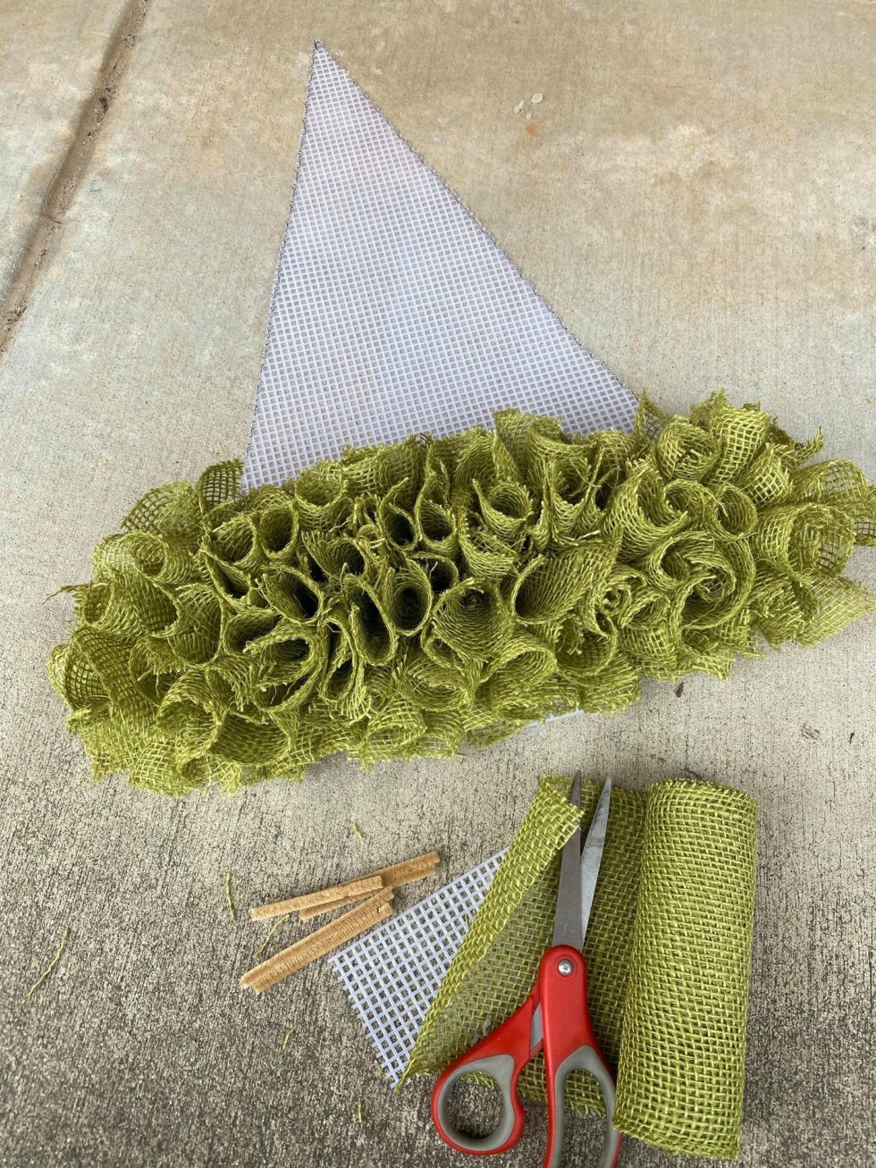 DIY Plastic Canvas Tree - The Shabby Tree