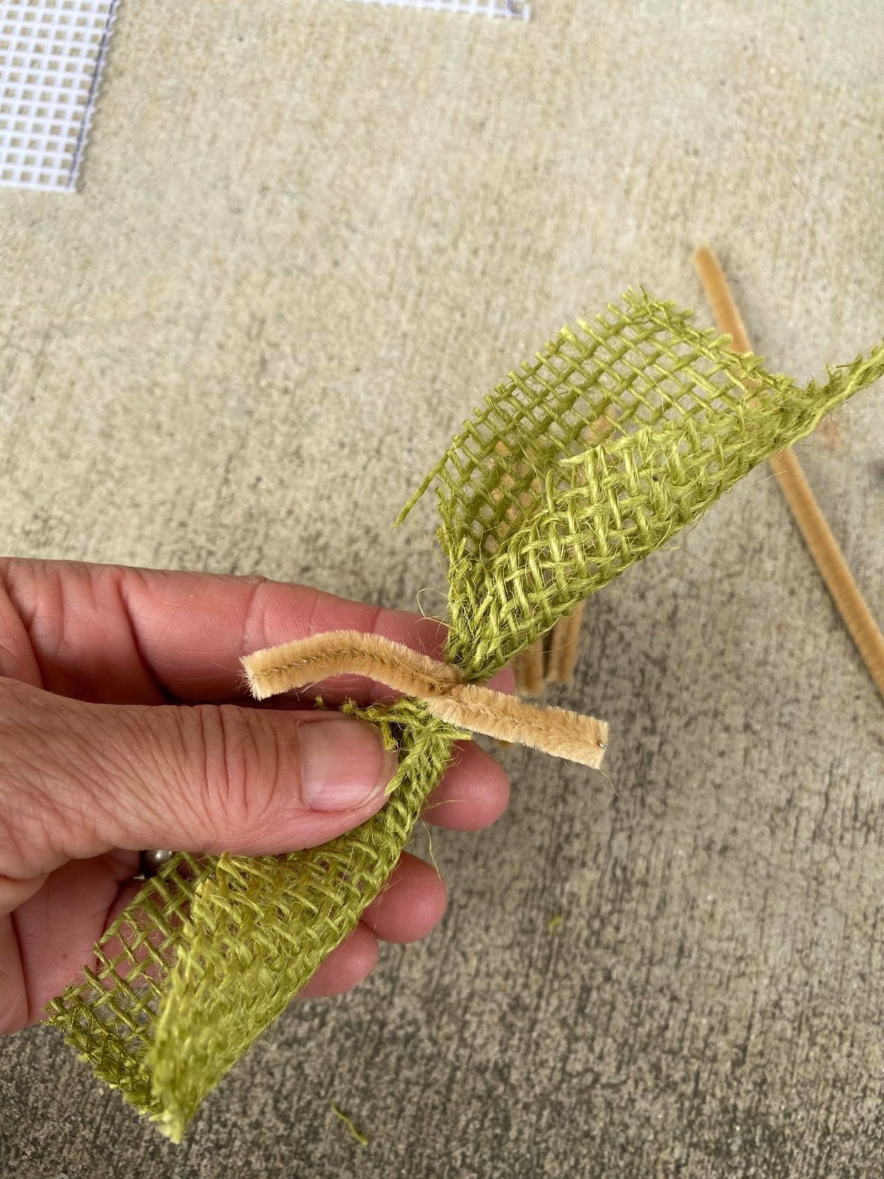 DIY Plastic Canvas Tree - The Shabby Tree